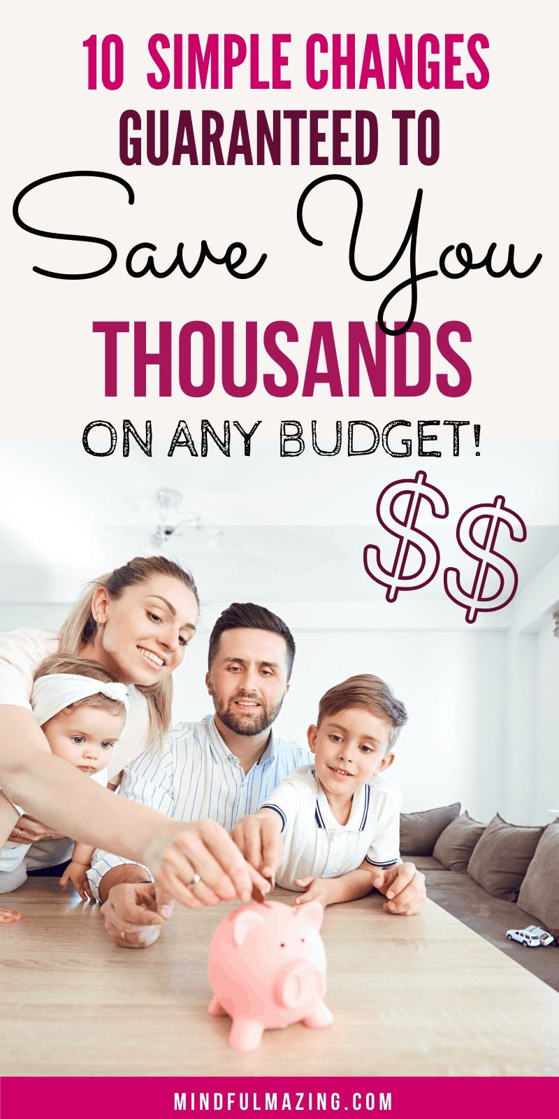 How to Save Money Each Month - 10 Easy Ways • Mindfulmazing.com