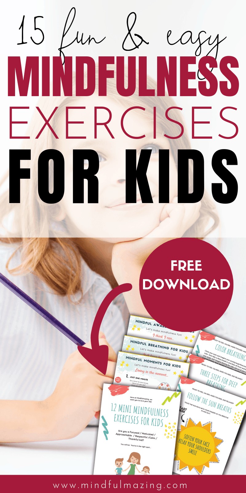 15 Mindfulness Exercises For Kids - That They'll Love! • Mindfulmazing.com