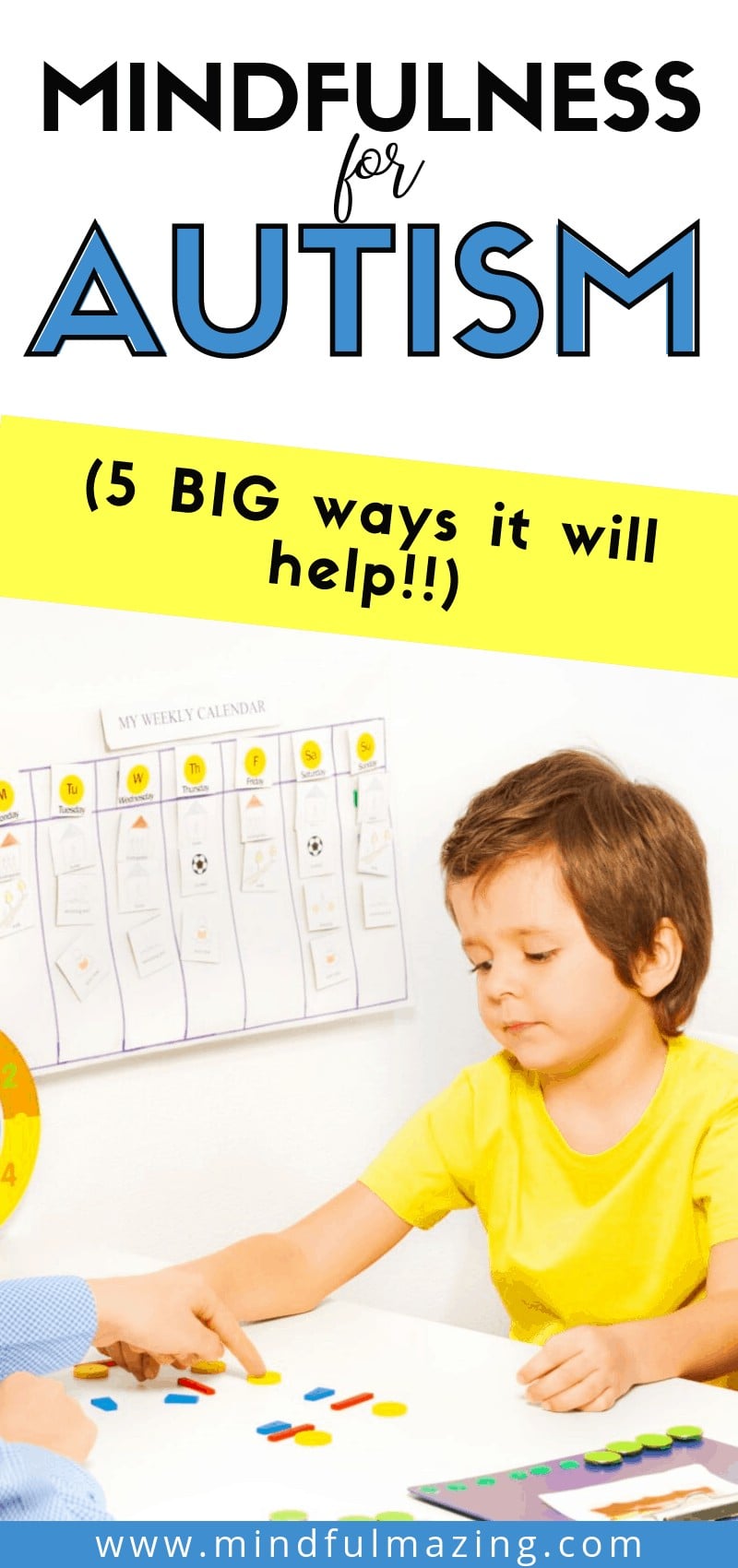 Mindfulness For Autism - 5 BIG Ways It Will Help • Mindfulmazing.com