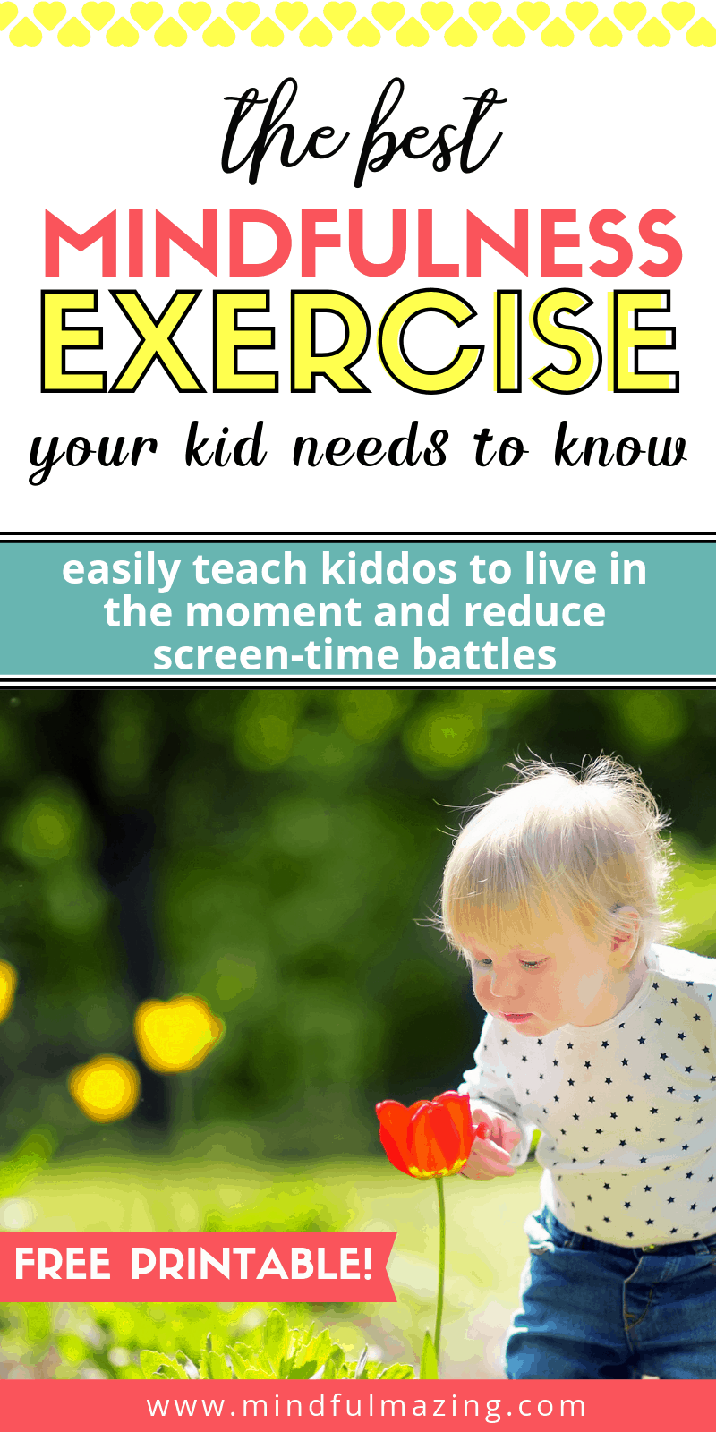 5 Senses Walk With Kids - Truly Genius • Mindfulmazing.com