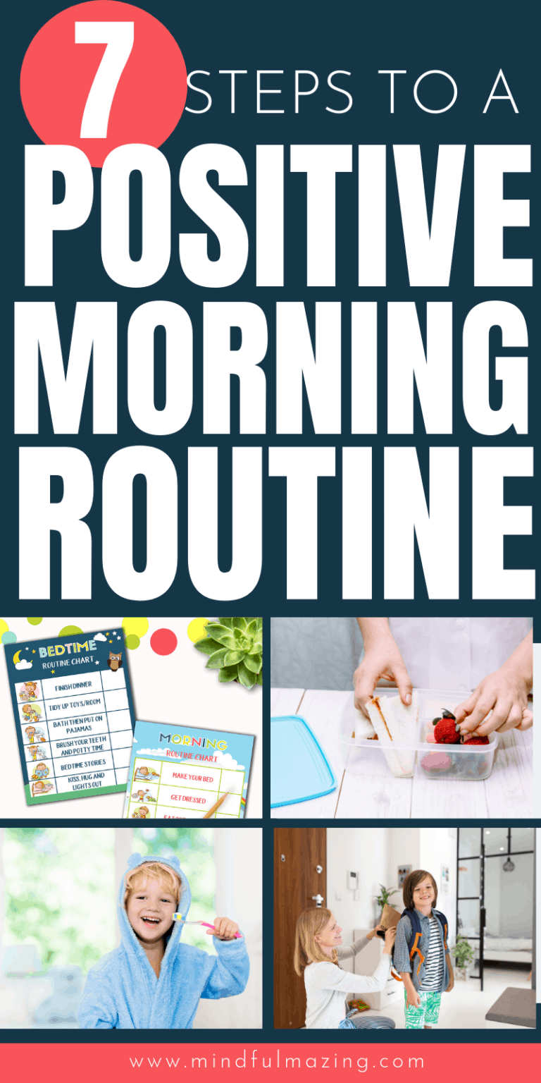 7 Ways to Create a Stress-Free Morning Routine For Kids • Mindfulmazing.com
