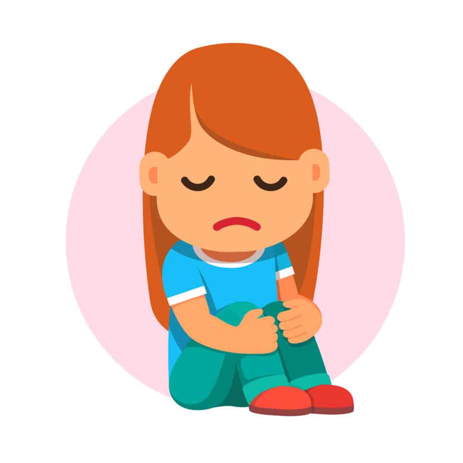 Anxiety Children Cartoon Anxiety Children Cartoon