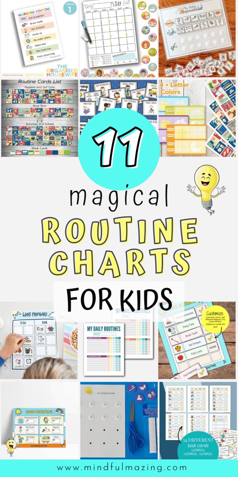11 Wondrous Visual Routine Charts For Kids — That You Need ...
