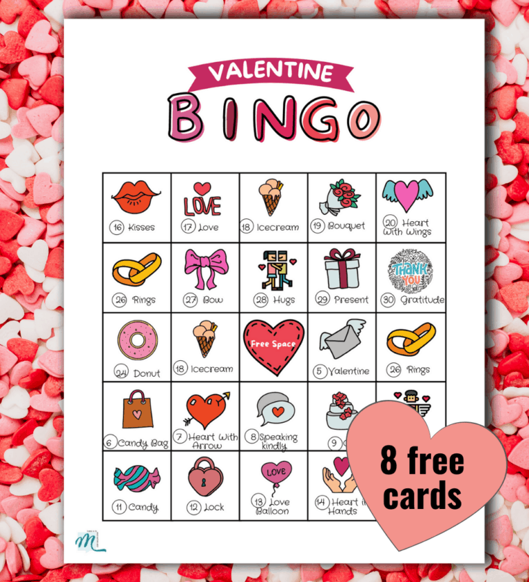 FREE Valentine Bingo Printable To Spice up ANY Valentine's Day Party ...