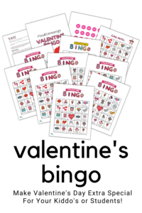 FREE Valentine Bingo Printable To Spice up ANY Valentine's Day Party ...