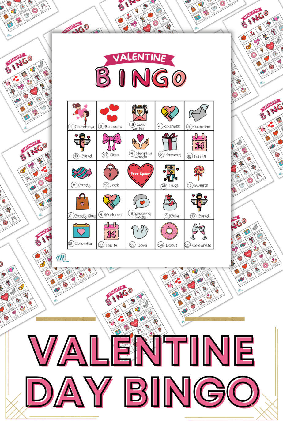FREE Valentine Bingo Printable To Spice up ANY Valentine's Day Party ...