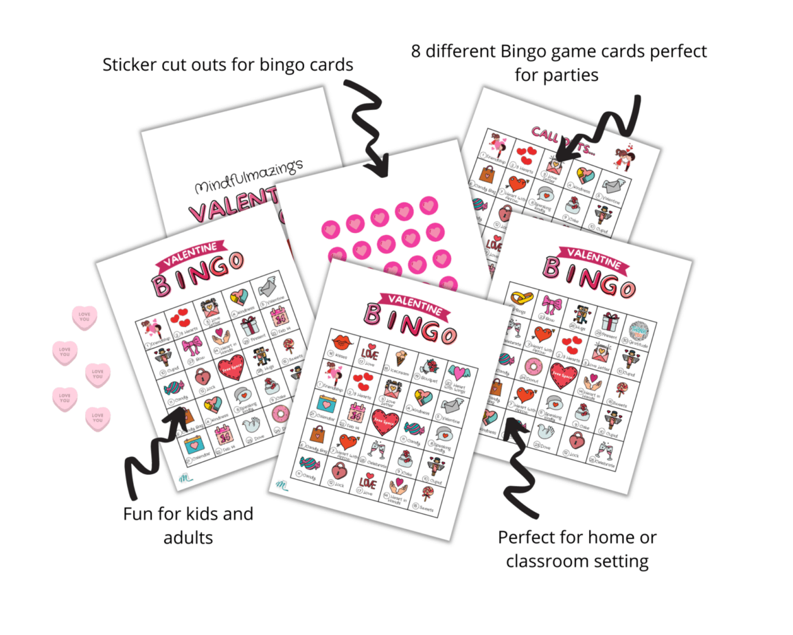 FREE Valentine Bingo Printable To Spice up ANY Valentine's Day Party ...