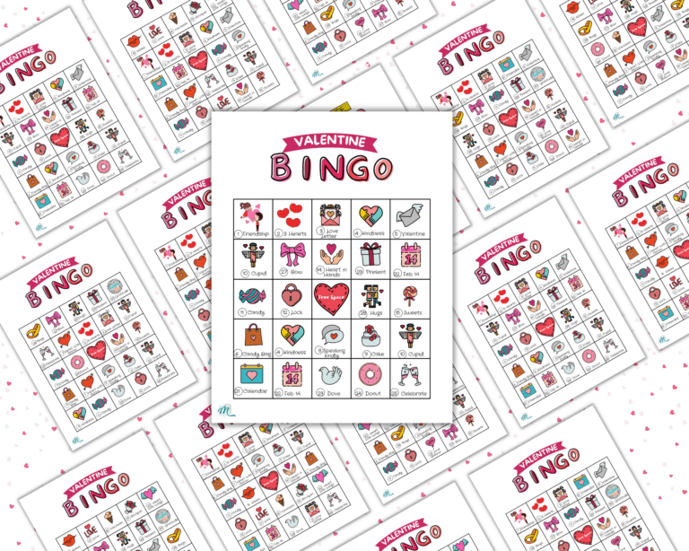 FREE Valentine Bingo Printable To Spice up ANY Valentine's Day Party ...