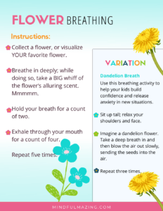 10 Breathing Exercises for Kids With Anxiety or Anger • Mindfulmazing.com