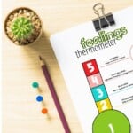 FREE Feelings Thermometer for Kids • Mindfulmazing.com