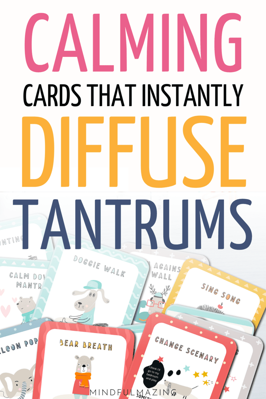 40 Calm Down Cards (A Brilliant Coping Strategy For Kids ...