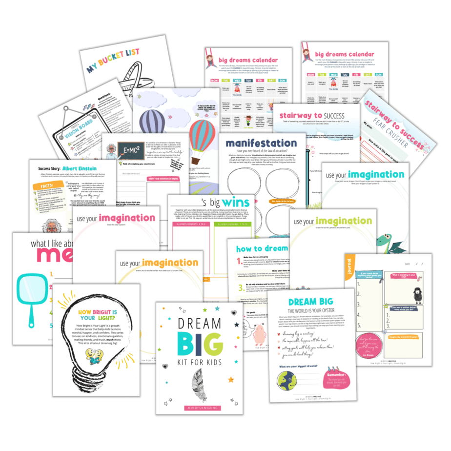 11 Unique Ways To Encourage Kids to Dream BIG PLUS 20 Dream Big Quotes ...