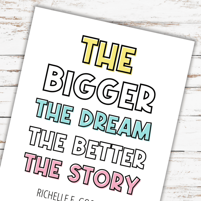 11 Unique Ways To Encourage Kids to Dream BIG PLUS 20 Dream Big Quotes ...