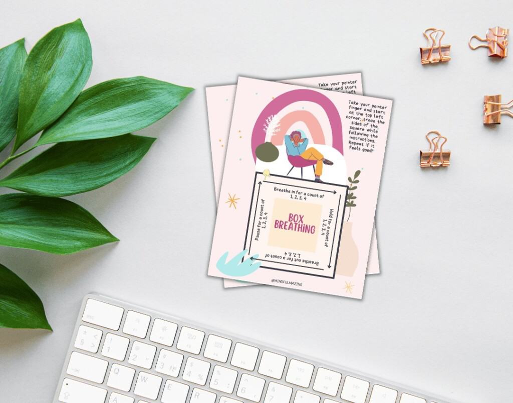 Free Square Breathing Worksheets & Box Breathing Benefits For Kids ...