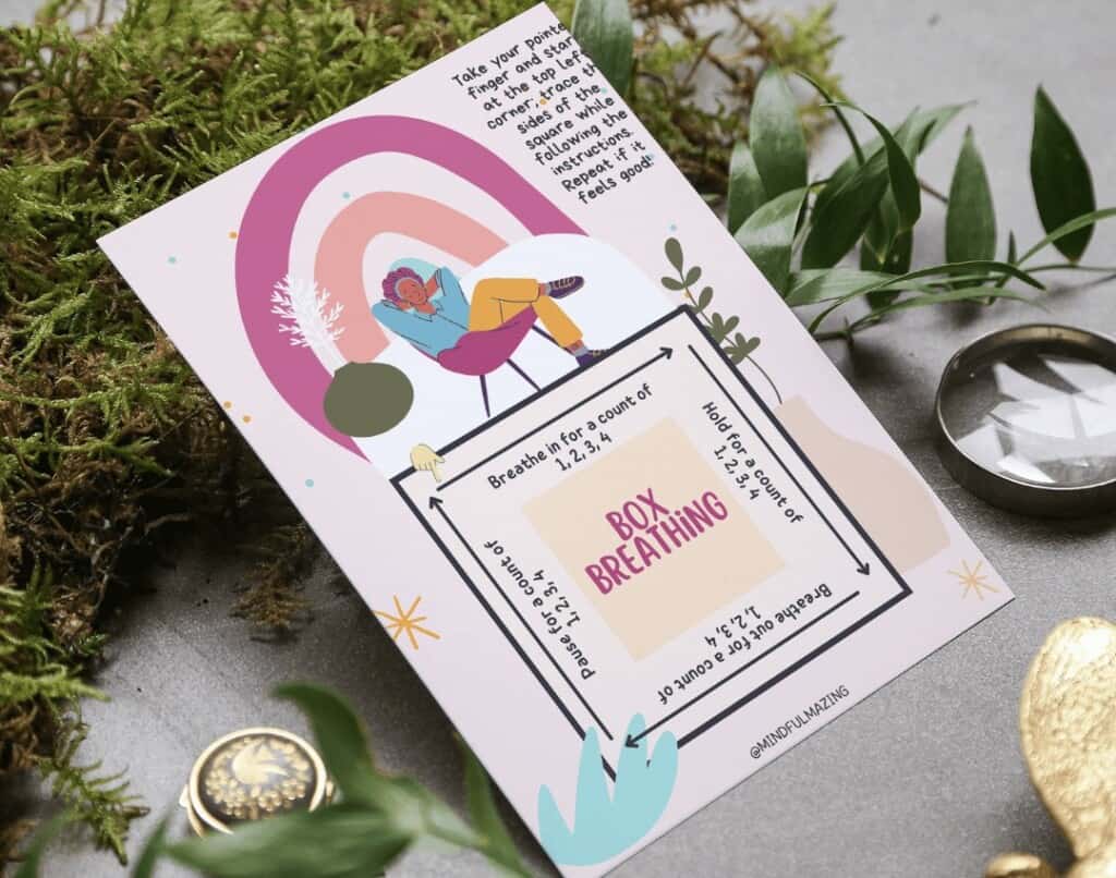 Free Square Breathing Worksheets & Box Breathing Benefits For Kids ...