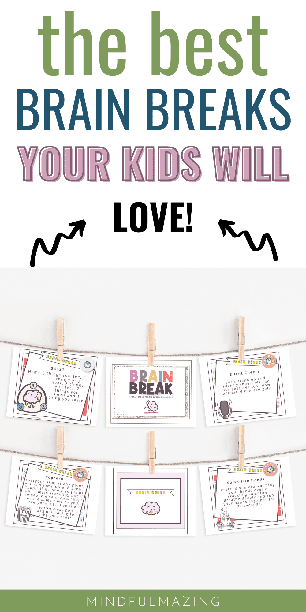 60 Easy Brain Break Ideas for Kids to Energize & Recharge ...