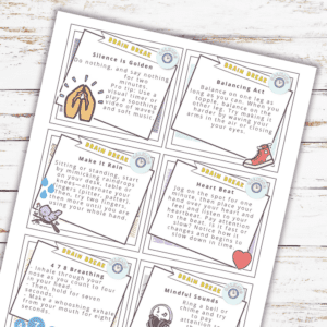 60 Easy Brain Break Ideas for Kids to Energize & Recharge ...