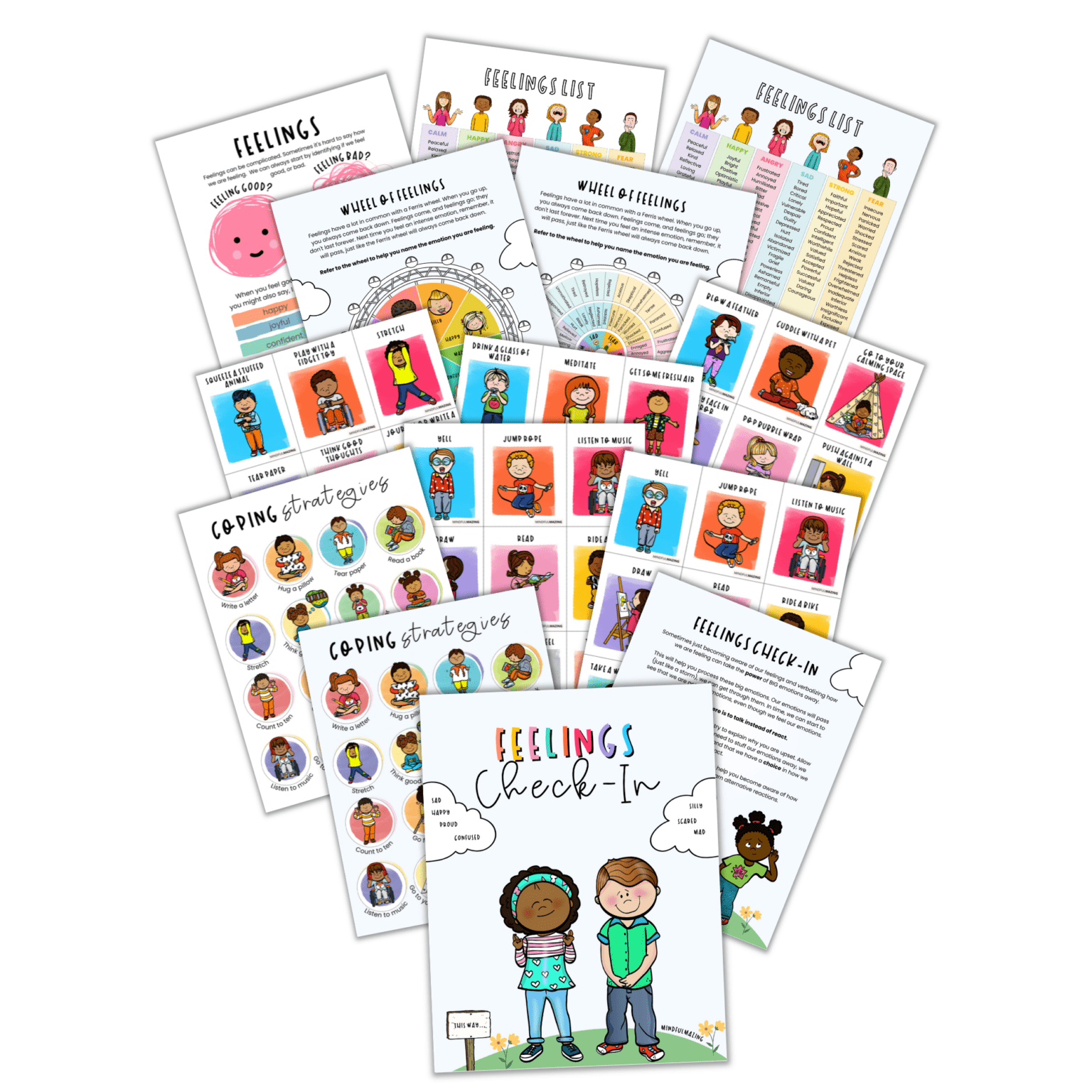 How to Use a Feelings Wheel to Help Kids Process Emotions ...