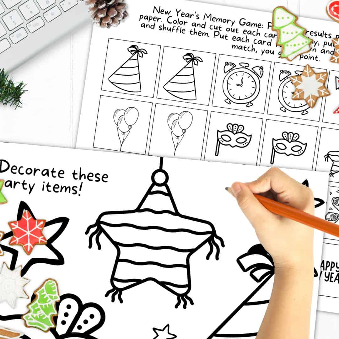 10 Fantastic Kid's New Year's Activities [Free & Fun] • Mindfulmazing.com