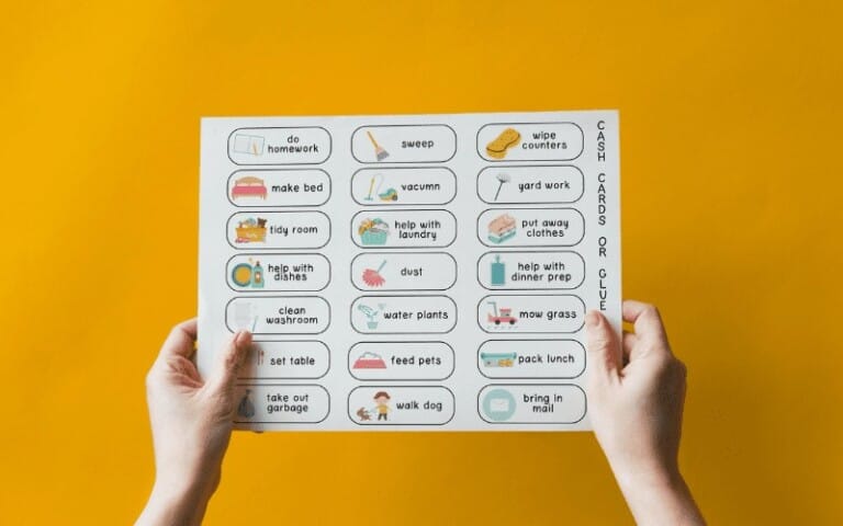 5 Simple Steps to Create a Chore Chart For Kids That Works ...