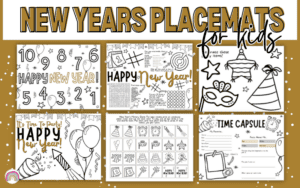 10 Fantastic Kids New Year's Activities [Free & Fun] • Mindfulmazing.com