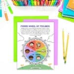 Printable Feelings Wheel for Kids [And Adults!] • Mindfulmazing.com