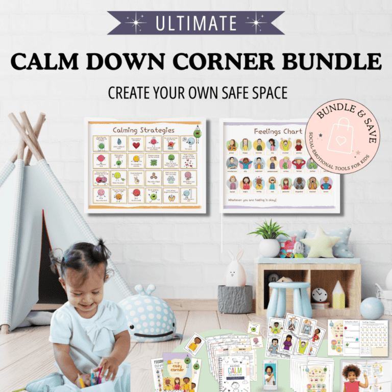 40 Calm Down Cards (A Brilliant Coping Strategy For Kids ...