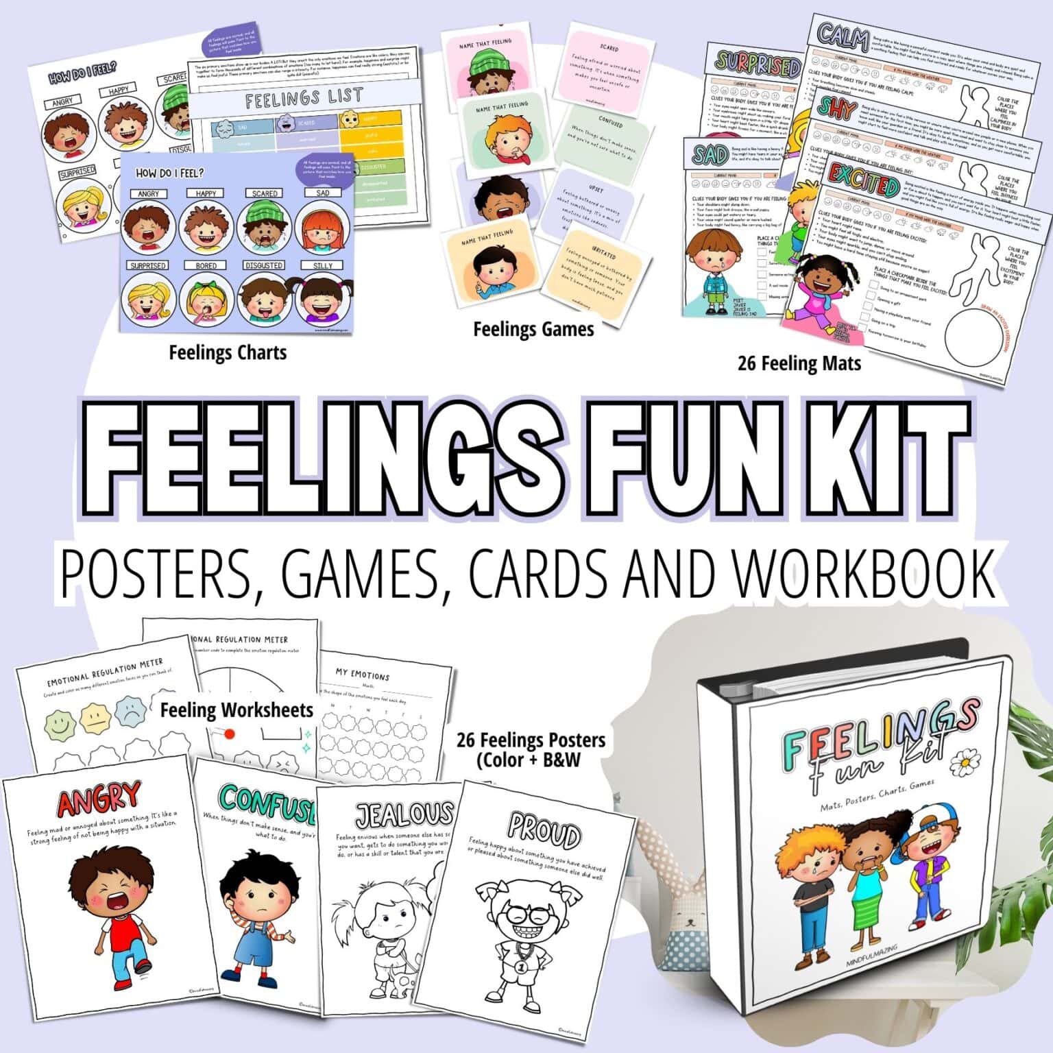 50 FUN Social-Emotional Activities for Preschoolers • Mindfulmazing.com