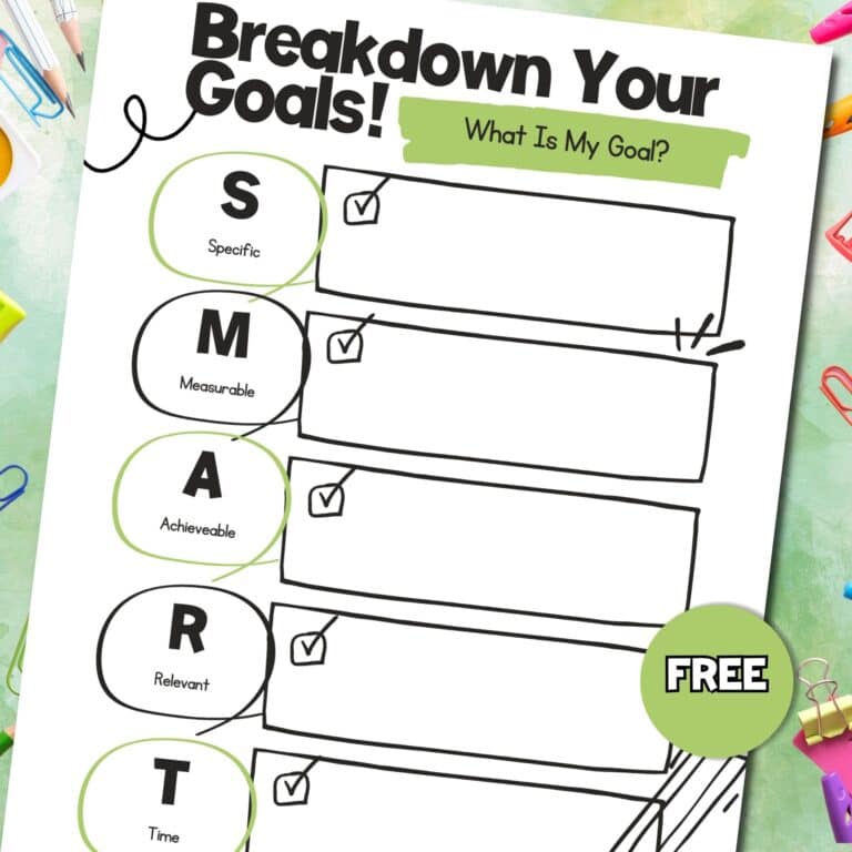 Goal Setting Activities For Kids - Simple SMART Goal Ideas ...