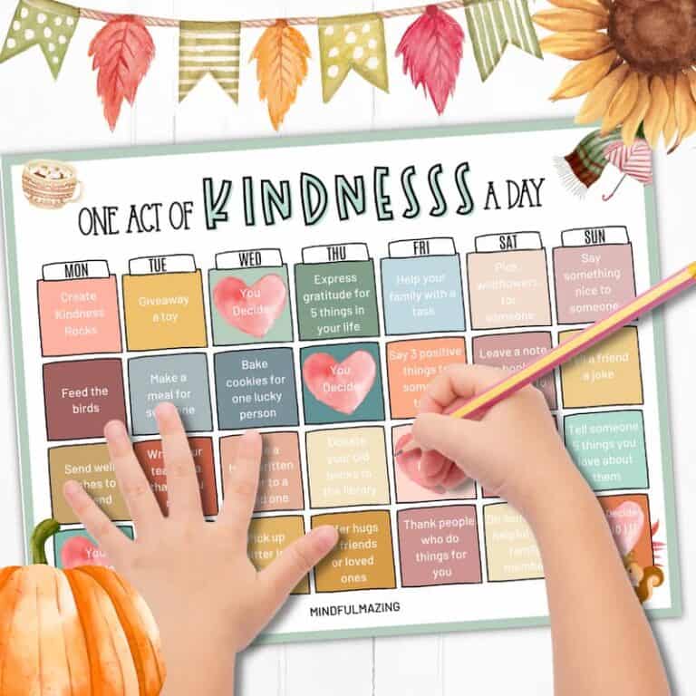 FREE Feelings Thermometer for Kids • Mindfulmazing.com