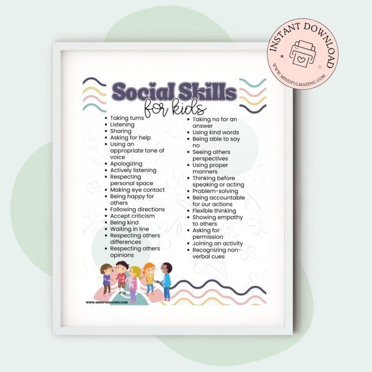 Easy Social Skills Activities For Kids