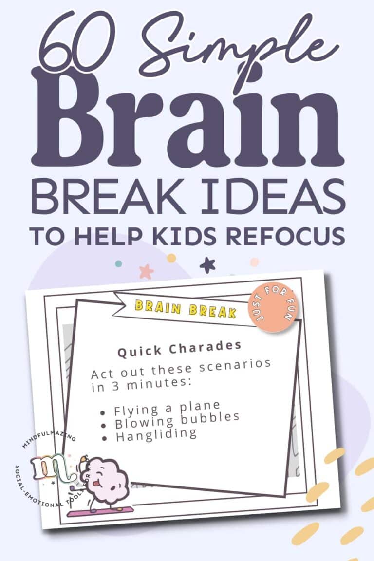 60 Easy Brain Break Ideas for Kids to Energize & Recharge ...