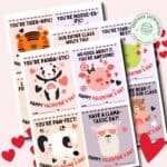 30+ Free Printable Valentine's Cards for Kids [Adorable ...