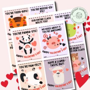 30+ Free Printable Valentine's Cards for Kids [Adorable ...