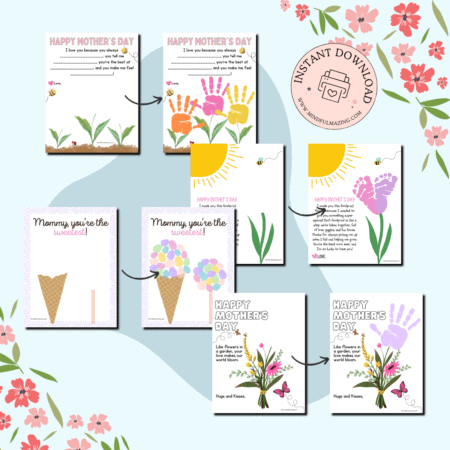 Mother's Day Poems for Kids [With Free Printables] • Mindfulmazing.com