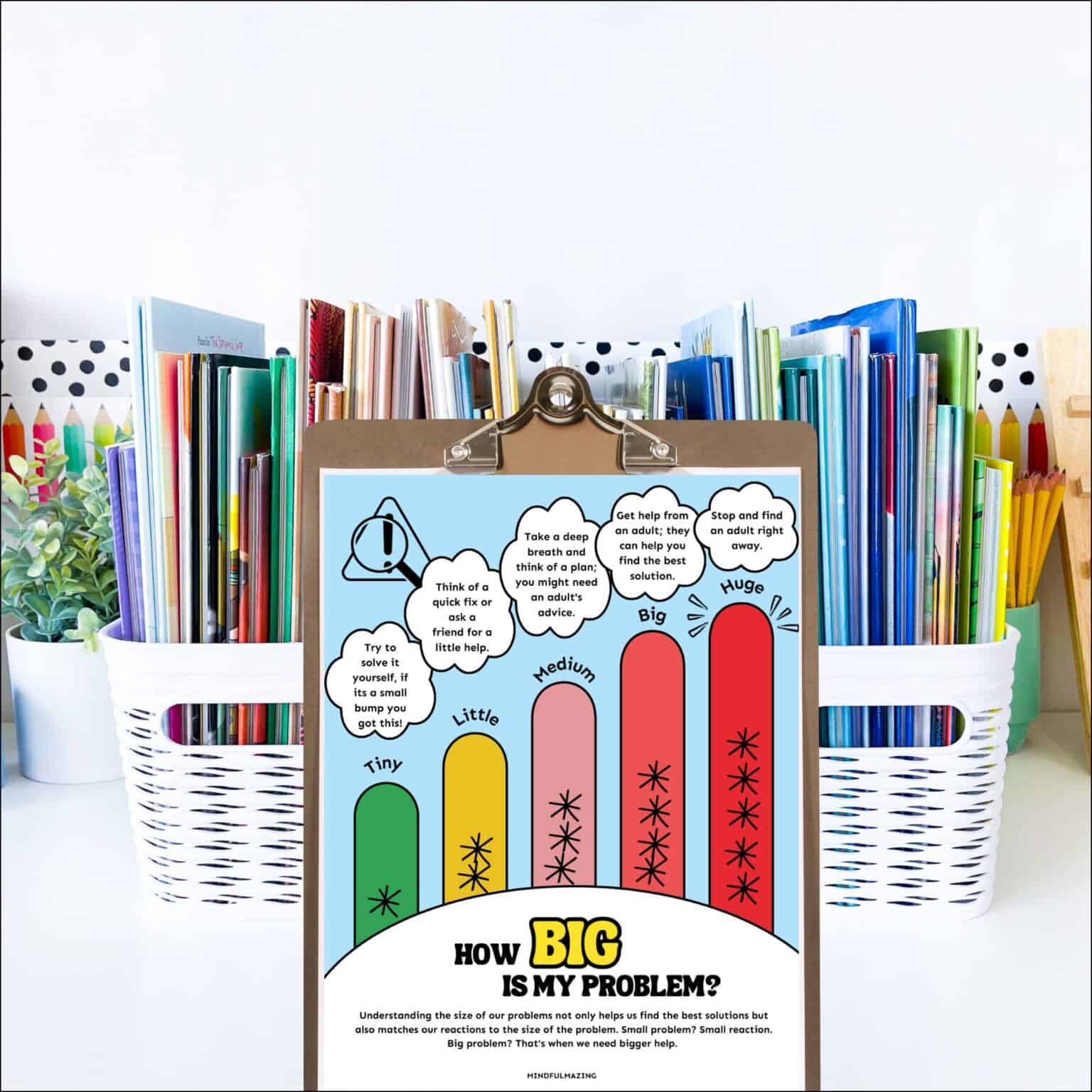 Printable Zones of Regulation Activities for Kids • Mindfulmazing.com