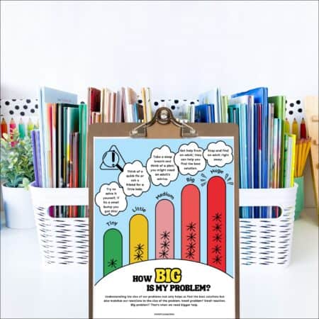 Printable Zones of Regulation Activities for Kids • Mindfulmazing.com